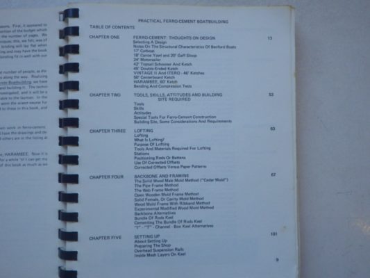PRACTICAL FERRO-CEMENT BOATBUILDING/JAY R.BENFORD HERMAN HUSEN ...
